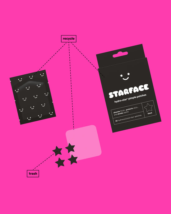 Hydro-Star® Black Star Pimple Patches | Starface World – StarfaceWorld UK