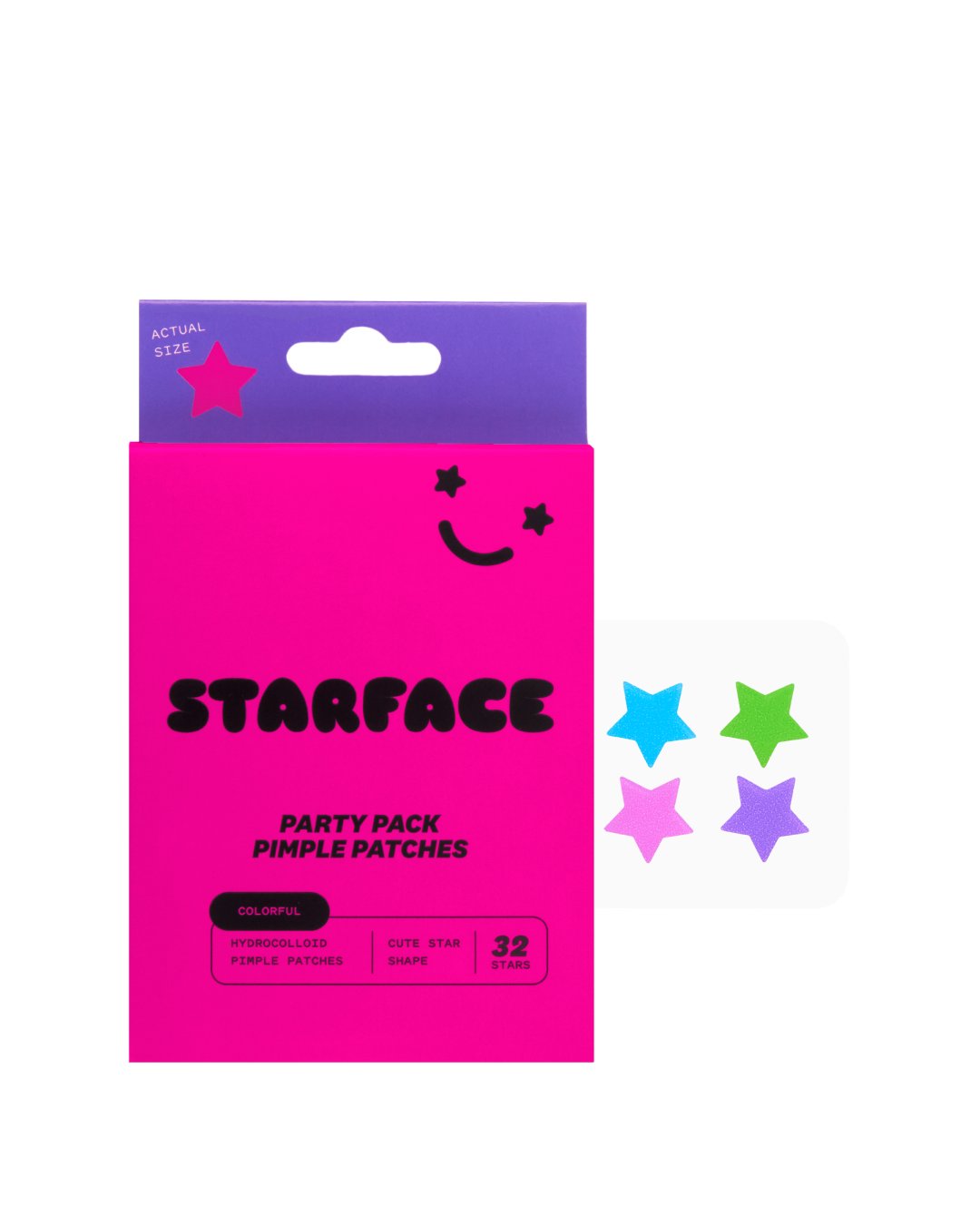 Hydro-Star® Party Pack Pimple Patches | Starface World – StarfaceWorld UK